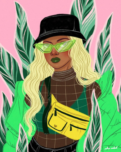 Alex Cabal - Fashion Portraiture Illustrator, Los Angeles