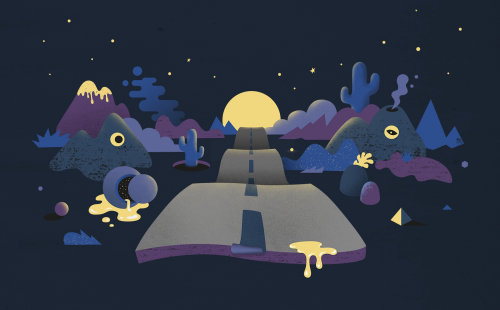 Andy Gellenberg - Illustrateur papier et techniques mixtes, Allemagne