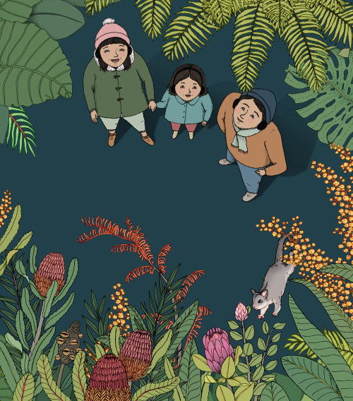 Annie Davidson - Naive Linework Illustrator, Australia