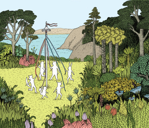 Annie Davidson - Naive Linework Illustrator, Australia
