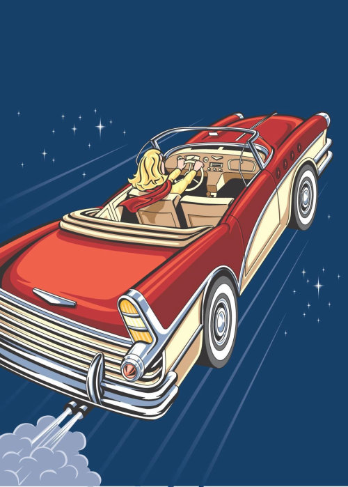 Colin Elgie, Retro-inspired Decorative and Graphic Illustrator