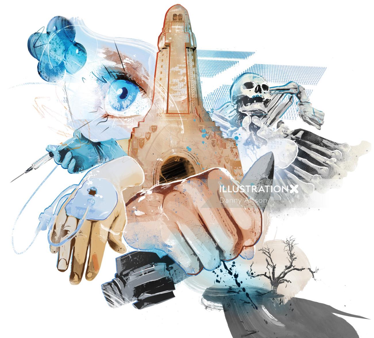 Danny Allison - Graphics, Editorial & Advertising Illustrator, UK