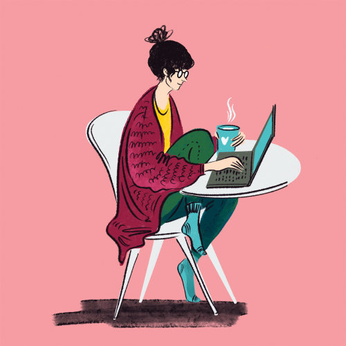 Dina Ruzha - Lifestyle, Lettering & Editorial Illustrator, New York