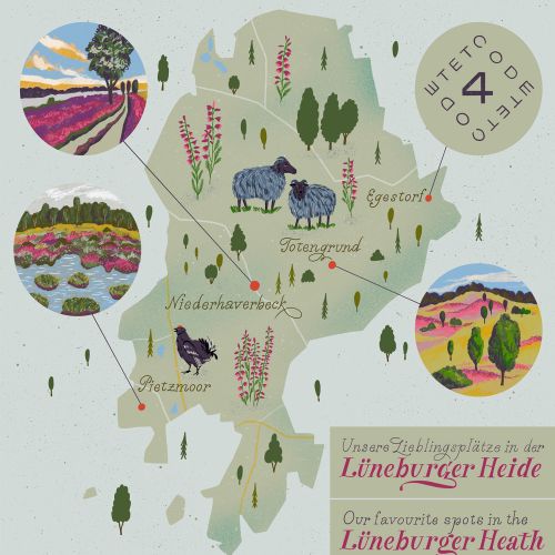 Map Illustration | Illustrated City Maps | Top Map Illustrators in UK