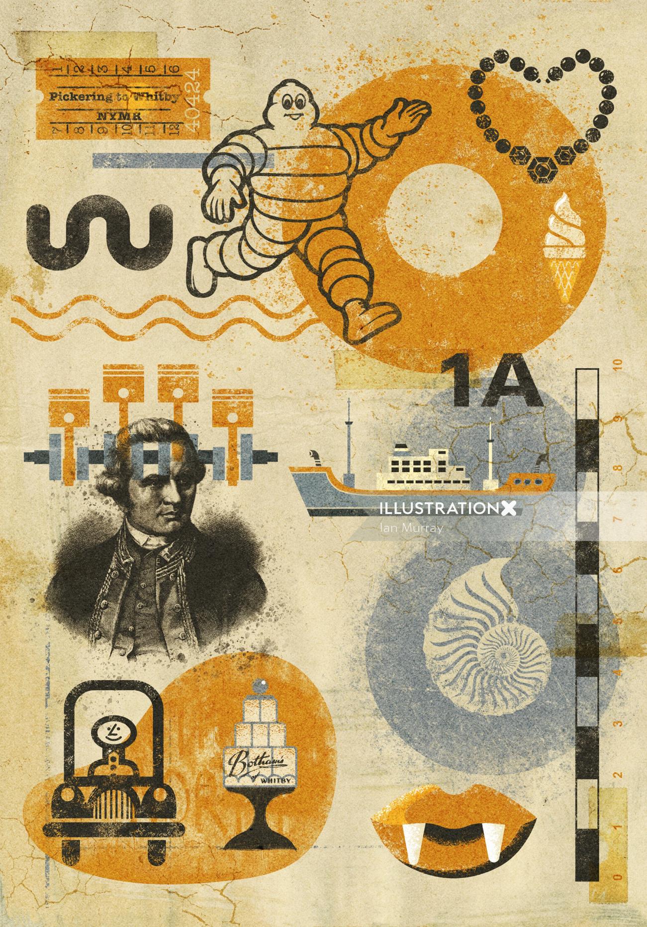 Ian Murray Illustration Portfolio – Retro Aficionado Illustrator