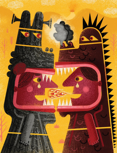 Ian Murray Portfolio de Ilustração - Retro Aficionado Illustrator