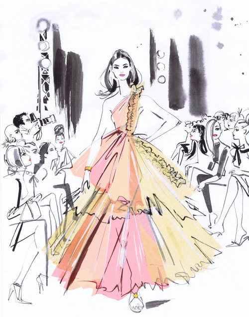 Jacqueline Bissett - Fashion Illustrator & Live Event Drawing Artist
