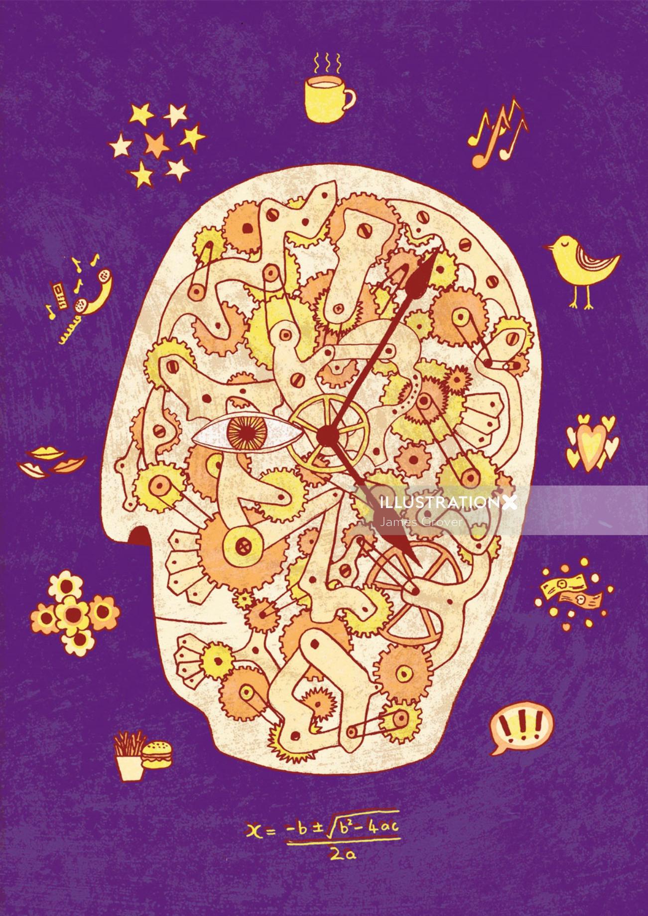 Time In Our Everyday Lives Illustration By James Grover Time In Our Everyday Lives Illustration By James Grover