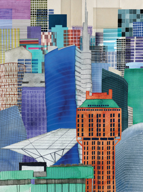Jennifer Maravillas-Bell Cityscape & Scenery Illustrator, New York