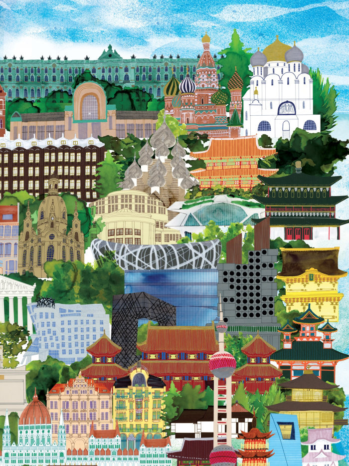 Jennifer Maravillas - Bell Cityscape & Scenery Illustrator, New York