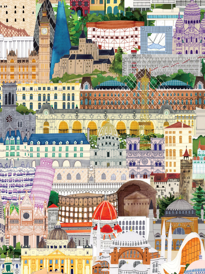 Jennifer Maravillas - Bell Cityscape & Scenery Illustrator, New York