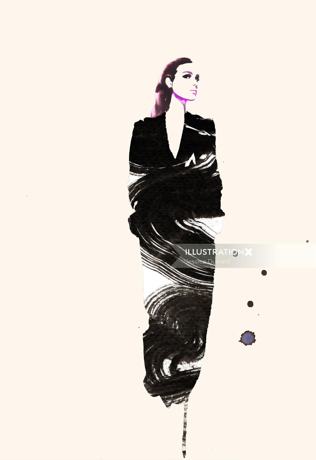 Jessica Durrant - Fashion & Beauty Illustrator, USA
