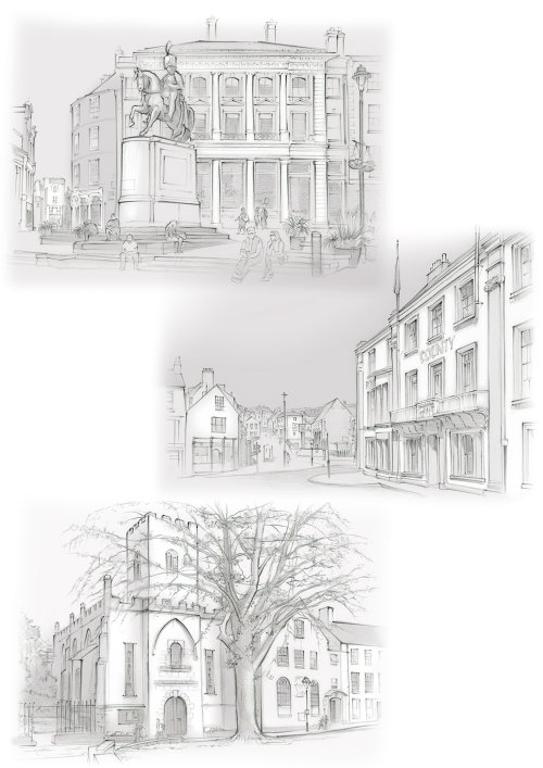 Juliet Percival - Map, Botanical and Architectural Illustrator, UK