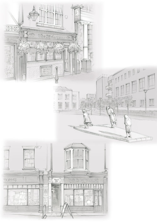 Juliet Percival - Map, Botanical and Architectural Illustrator, UK