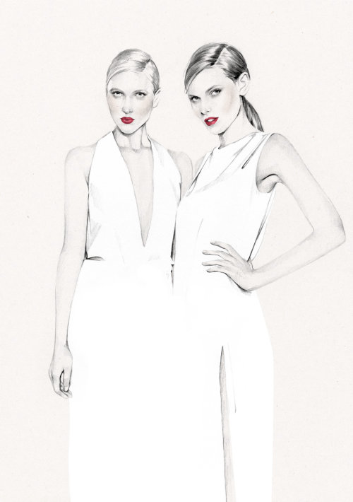 Kelly Smith - Fashion, Beauty, Pencil and Graphic Design Illustrator