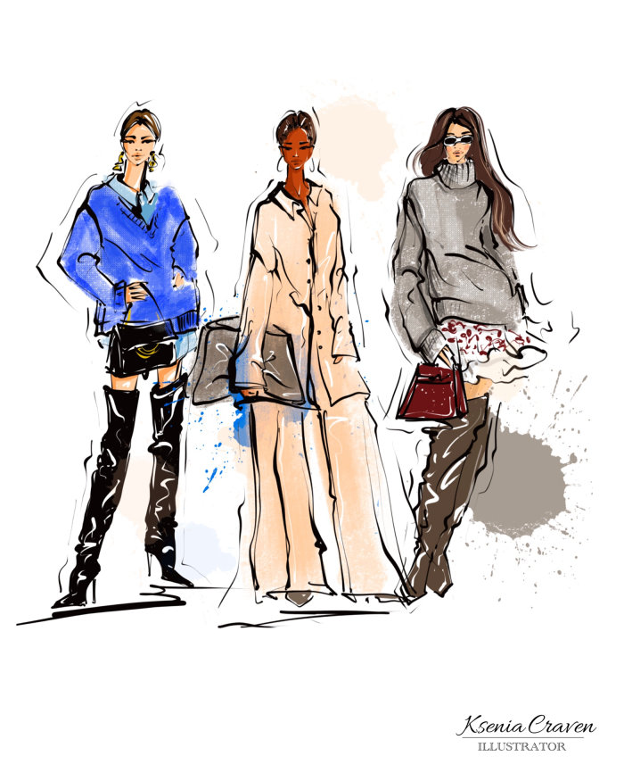 IllustrationX - Ksenia Craven Live Event Drawing portfolio