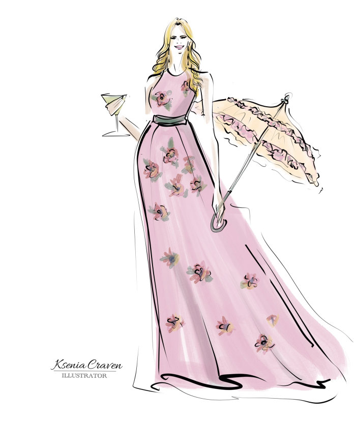 IllustrationX - Ksenia Craven Live Event Drawing portfolio