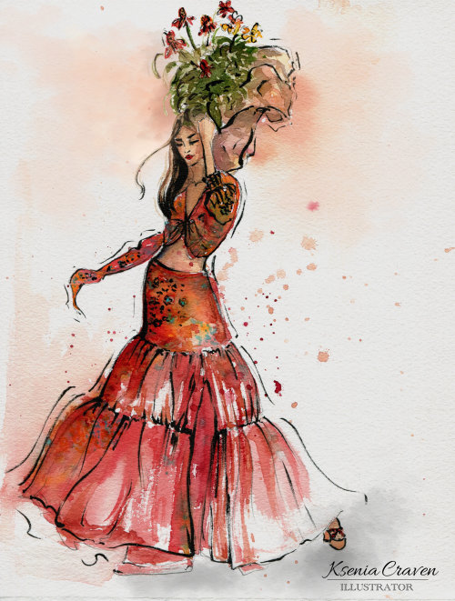 IllustrationX - Ksenia Craven Live Event Drawing portfolio