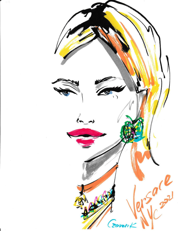 IllustrationX - Ksenia Craven Live Event Drawing portfolio