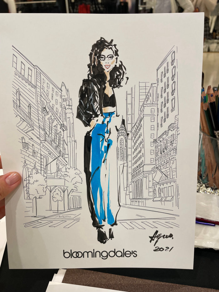 IllustrationX - Ksenia Craven Live Event Drawing portfolio