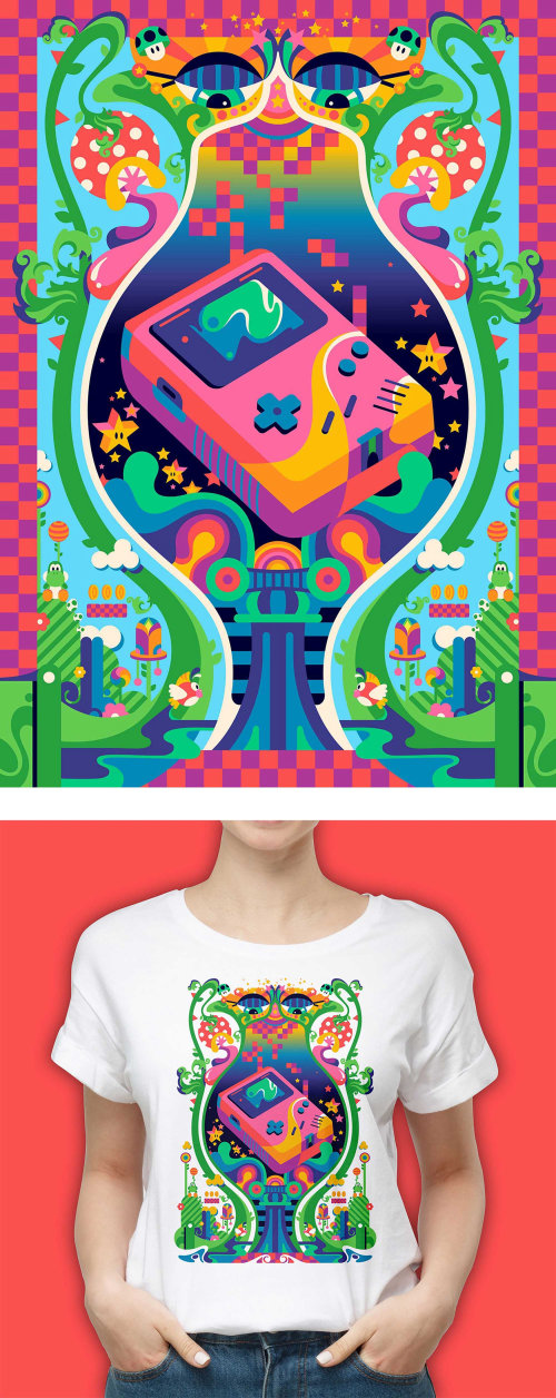 Laura Greenan - Retro & Pop Art Illustrator | Psychedelic Art ...