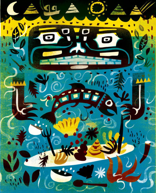Lee Hodges – Vibrant, Textural & Rhythmic Illustrator