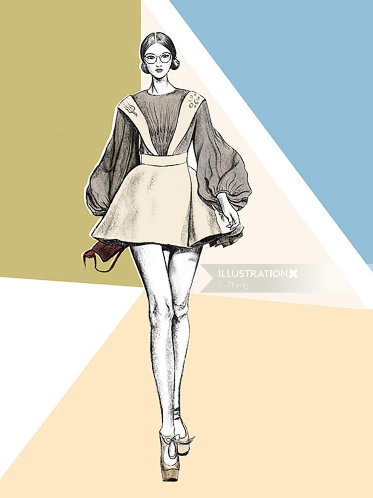 Li Zhang - Portrait & Maps Illustrator, New York