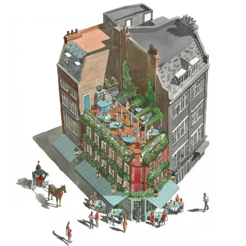 Architectural Illustration Artists » 2D Plans, Buildings & Cityscapes