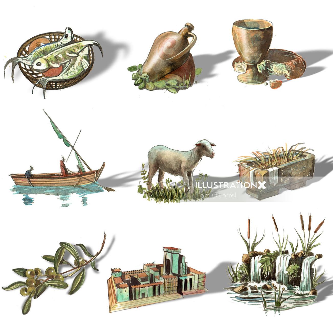 Liam O'Farrell - Architecture Artist, Ink & Watercolour Illustrator, UK