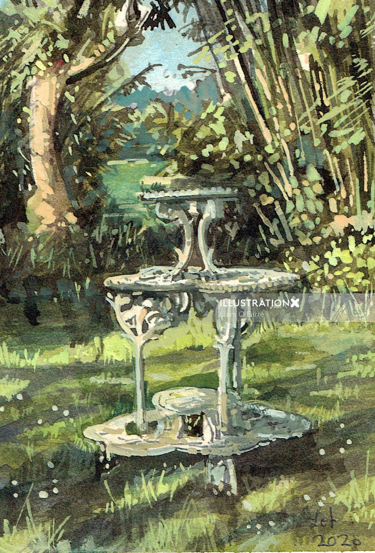 Liam O'Farrell - Architecture Artist, Ink & Watercolour Illustrator, UK