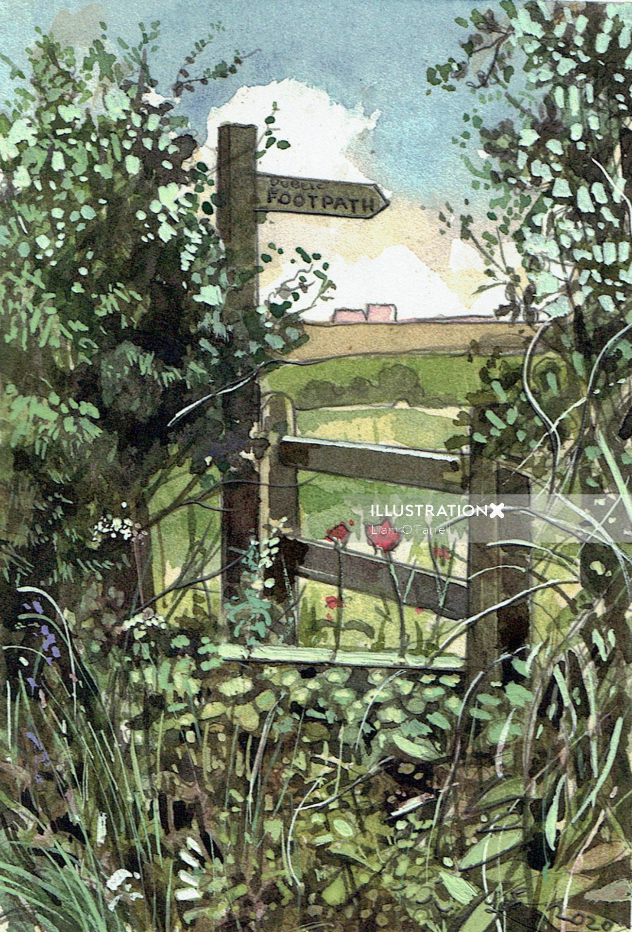 Liam O'Farrell - Architecture Artist, Ink & Watercolour Illustrator, UK