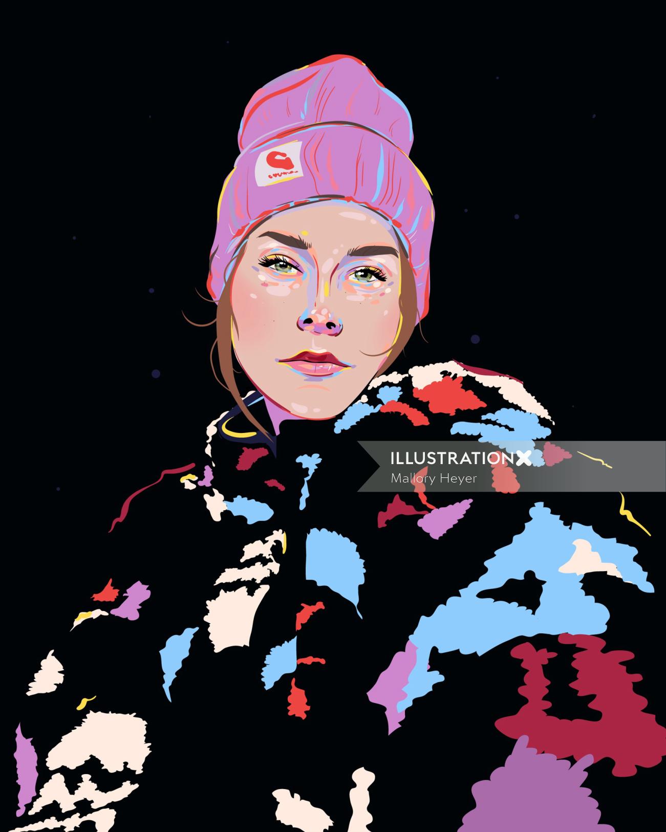 Mallory Heyer - Portraits Illustrator & Graphic Designer