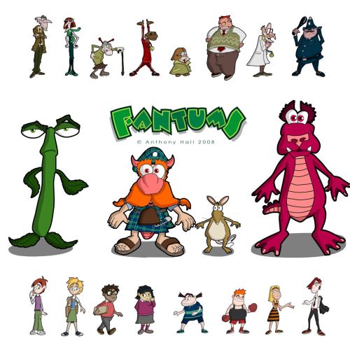 Character illustrations; Top People and Static Character Style ...