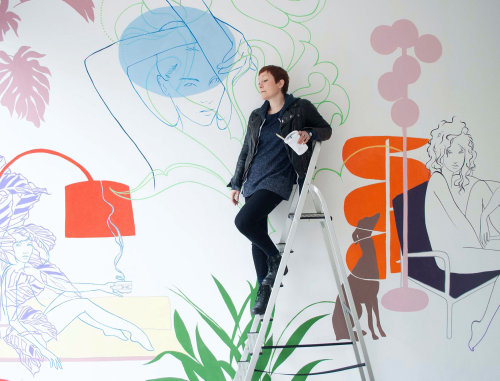 Miss Led (Joanna Henly) Illustrations - Live painter and illustrator