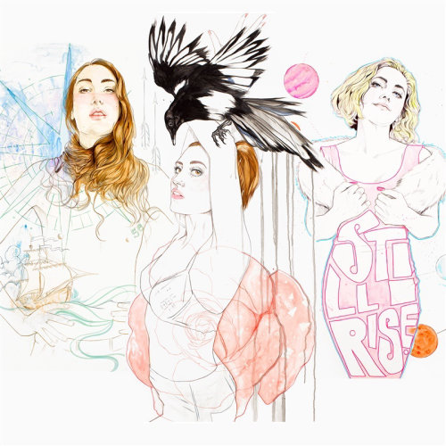 Miss Led (Joanna Henly) Illustrations - Live painter and illustrator