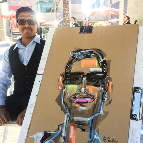 Quincy Sutton Live Eent Drawing