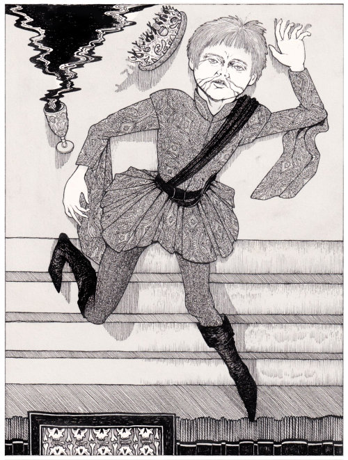 Rohan Eason: Pen and Ink Artist, Black & White Illustrator