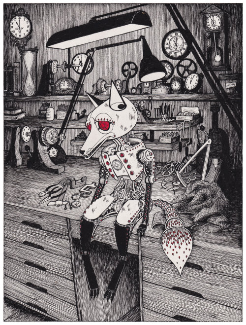 Rohan Eason: Pen and Ink Artist, Black & White Illustrator