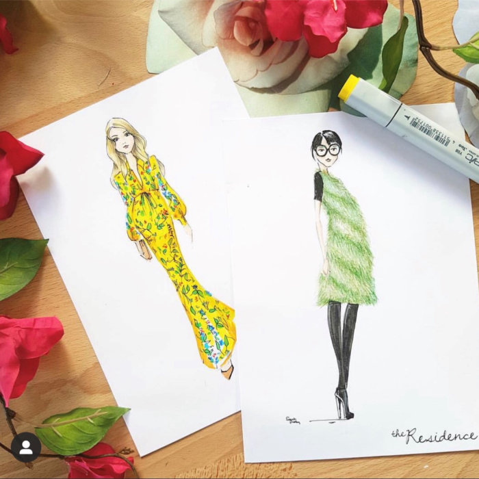 IllustrationX - Sarah Darby Live Event Drawing portfolio