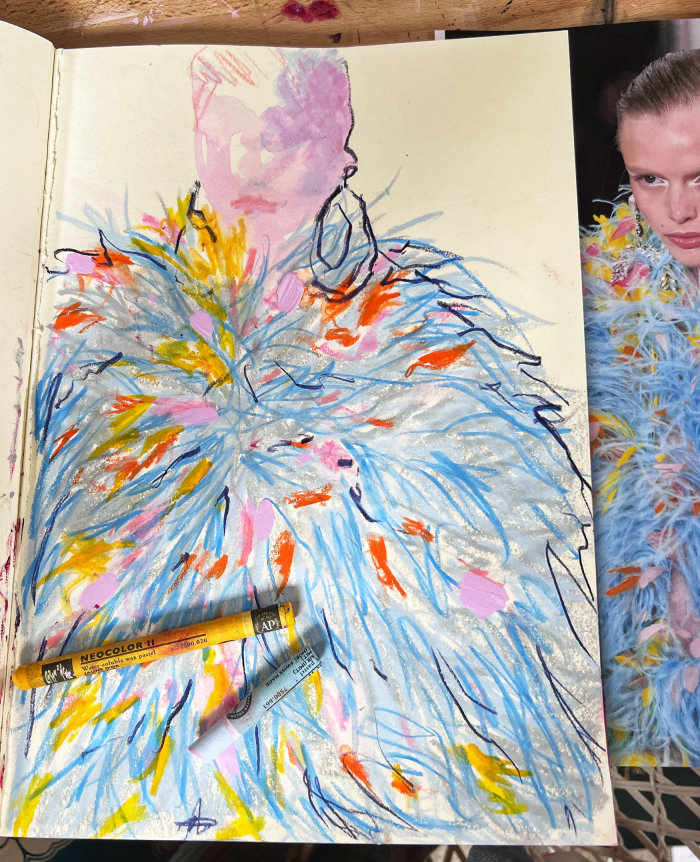 IllustrationX - Sarah Darby Live Event Drawing portfolio