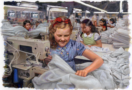 Sharif Tarabay - Painterly Pastiche Illustrator, Montreal