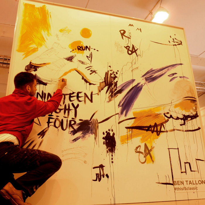 Ben Tallon Live Event Drawing - Live Event Illustrator