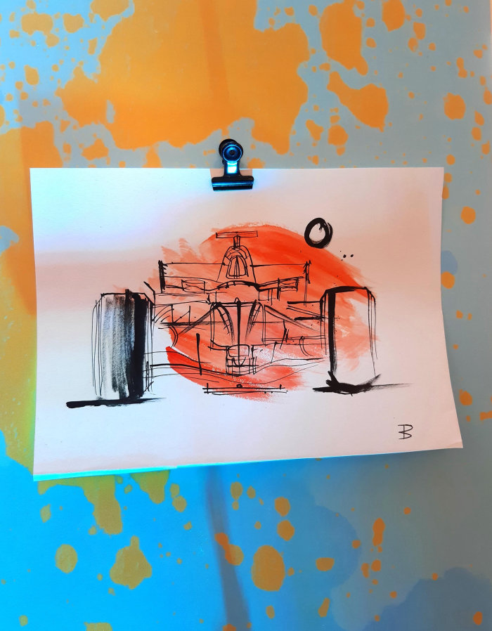 Ben Tallon Live Event Drawing - Live Event Illustrator