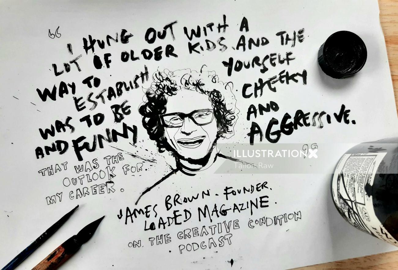 Ben Tallon - Hand drawn, Organic illustrator, Manchester