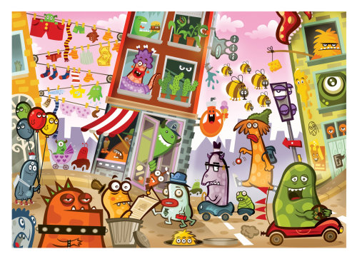 Thies Schwarz - Hand Drawn & Digital Illustrator, UK