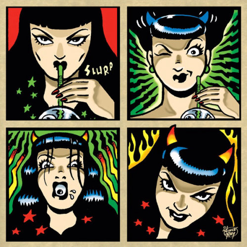 Vince Ray (Artist) - Low Brow Pop Surrealism & Retro Illustrations