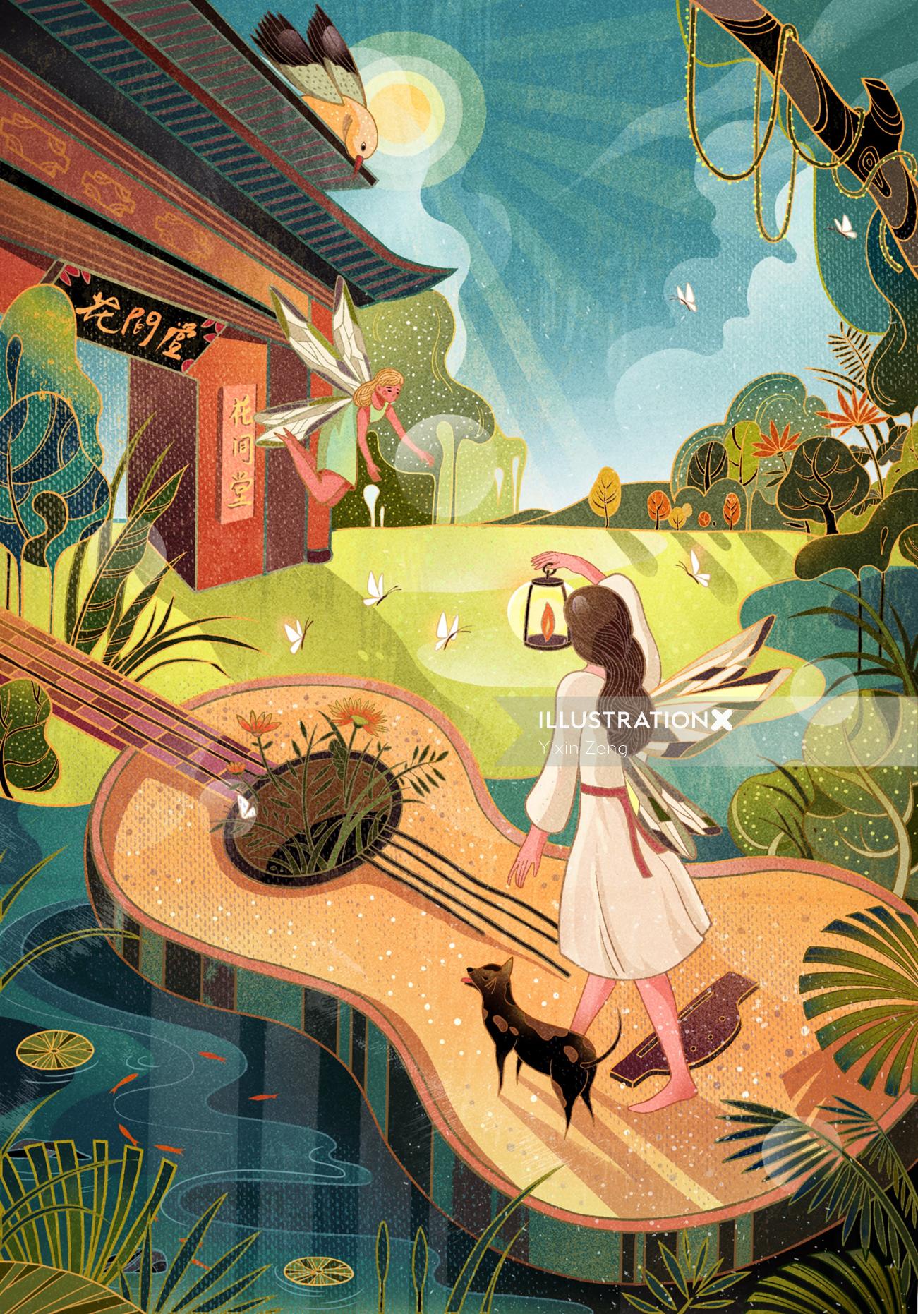 IllustrationX - Yixin Zeng portfolio