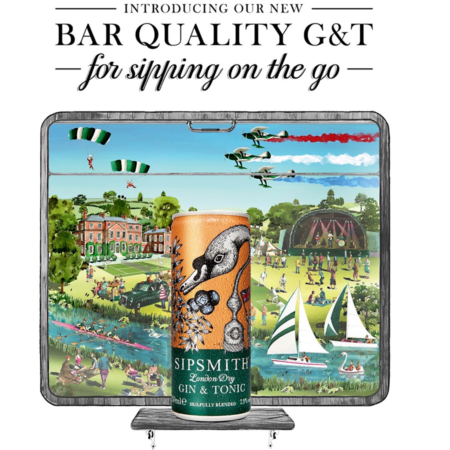 Sip on-the-go with Sipsmith