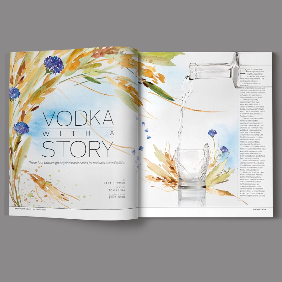 Vodka with a Story.