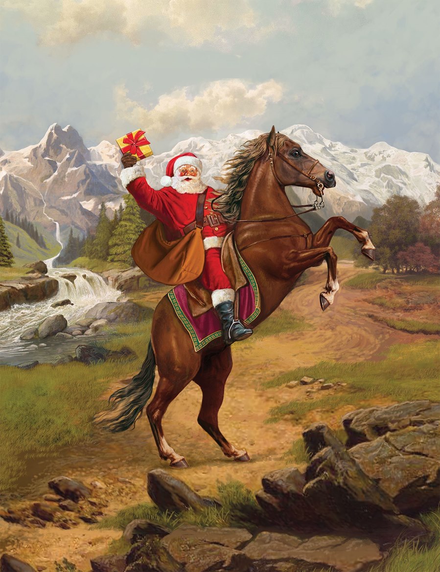 Neo Classical Santa